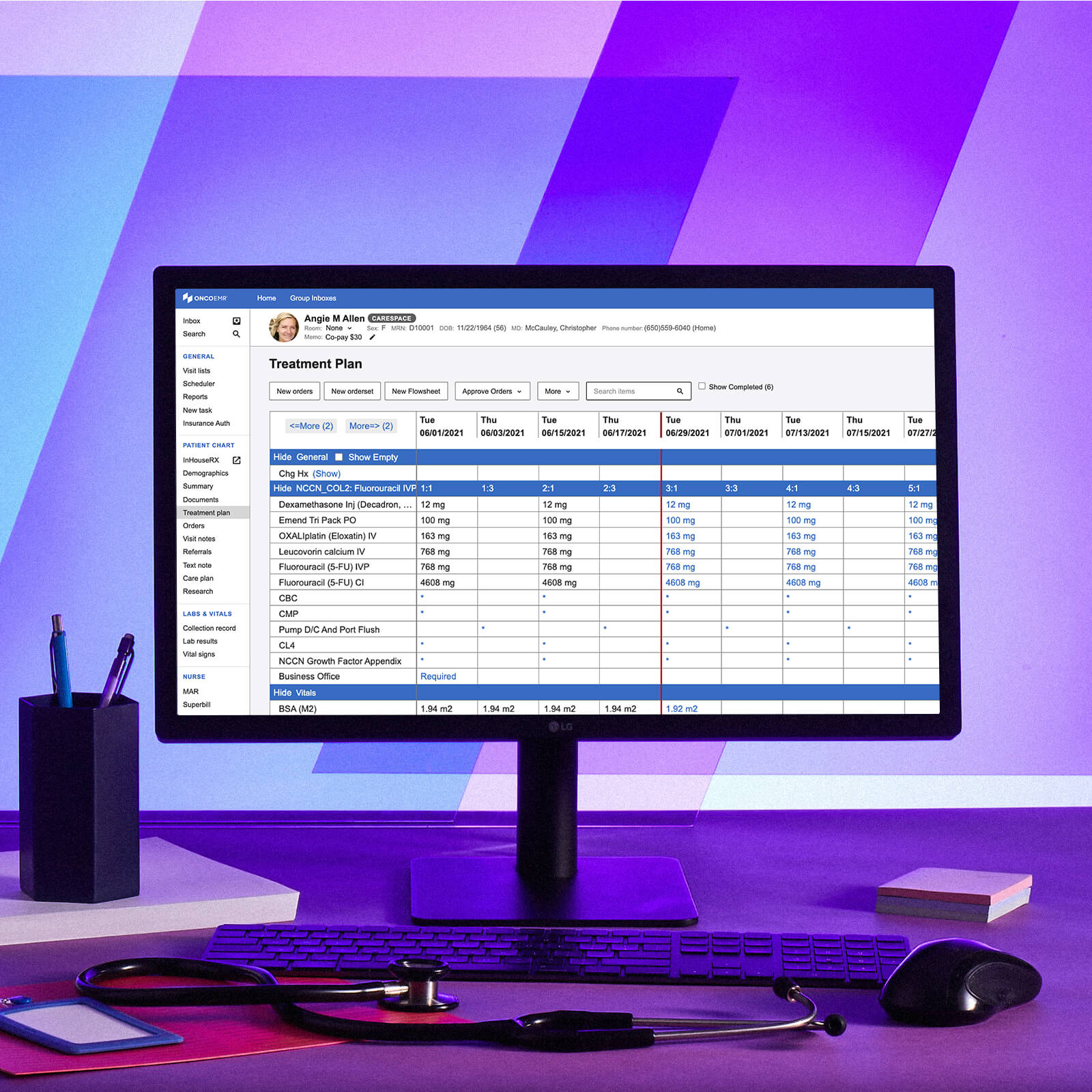 OncoEMR® Chrome Enterprise